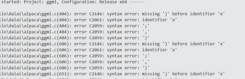 CommandNotFoundException error when running · Issue #255 · cocktailpeanut/dalai · GitHub