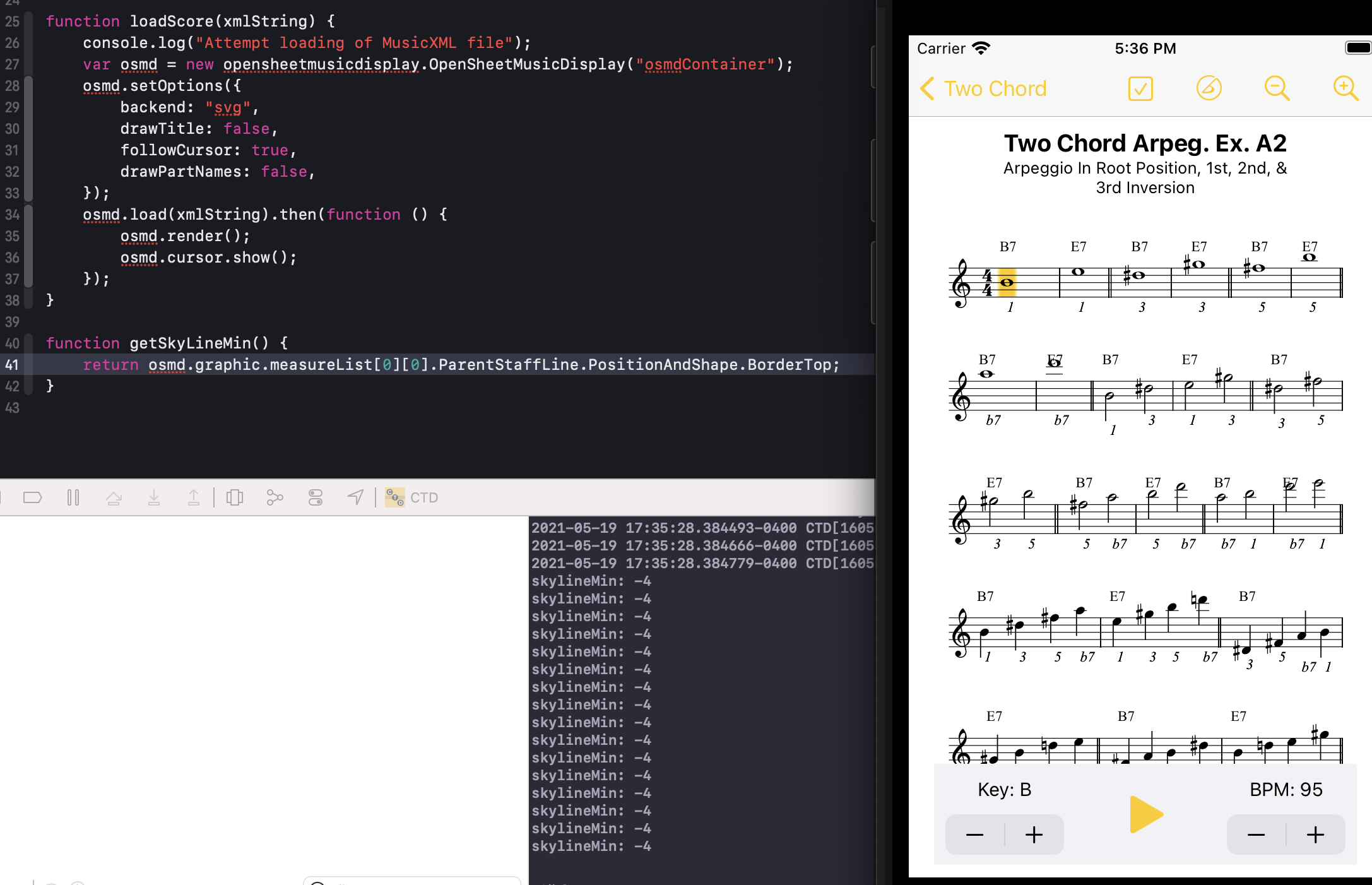 Chord symbols overlap with notes above stave. · Issue #934 ...