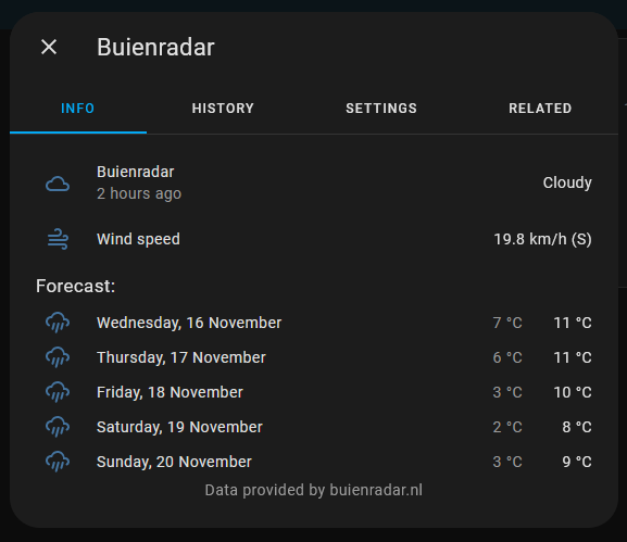 Buienradar integration current state issue · Issue #75399 · home ...