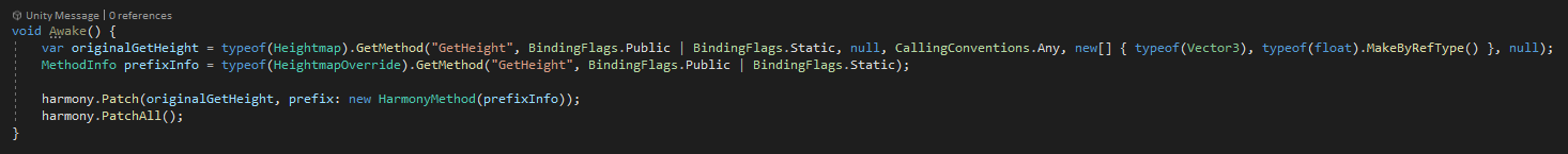 Invalid IL Code IL_0011: ldflda 0x00000001 when patching 2 methods with the same name, one with ...