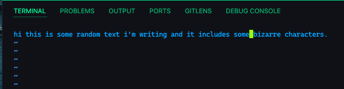 Vscode vim in ssh shows extra characters from the terminal · Issue #144249 · microsoft/vscode ...