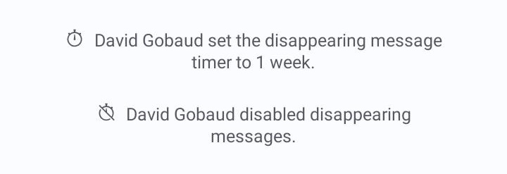 disappearing messages disabled by themselves · Issue #5454 · signalapp/Signal-iOS · GitHub