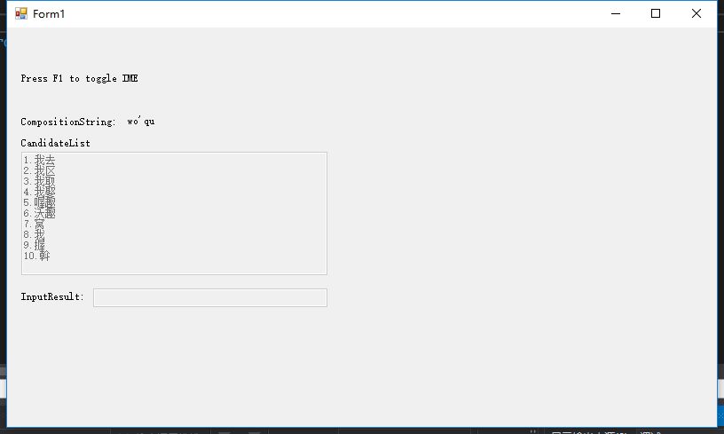 Candidate change event not popup in some cases. · Issue #1 · ryancheung/WindowsForms.IMEHelper ...