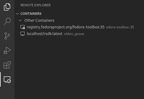 Remote Explorer drops first character of Podman containers · Issue #6552 · microsoft/vscode ...