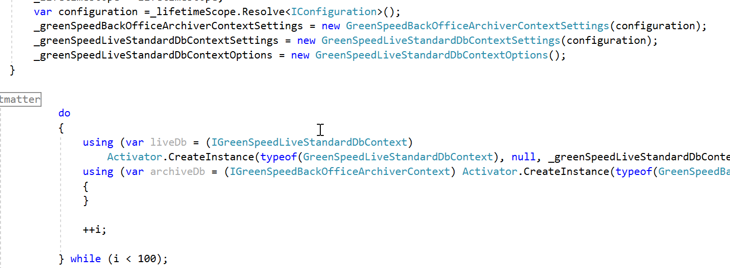 DbContext memoryl leak / objects not being disposed / GC'ed · Issue ...