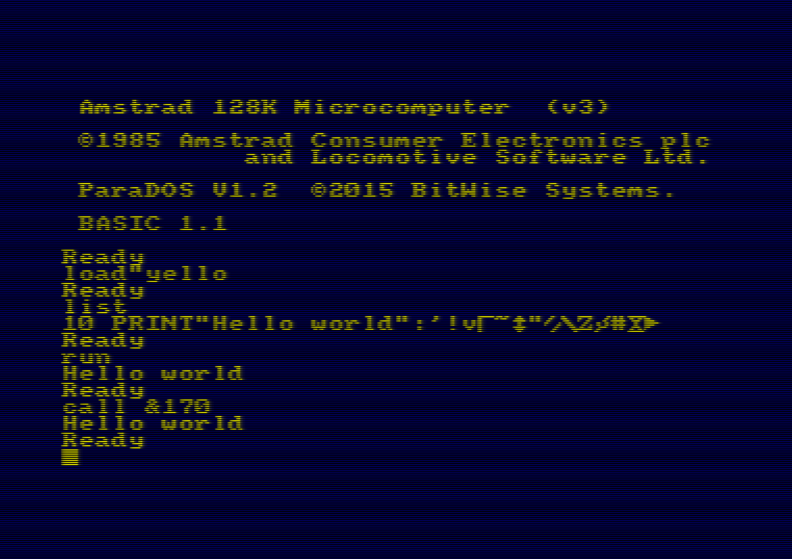 GitHub - ssg/yello: A Hello World application that is a hybrid Z80 and ...