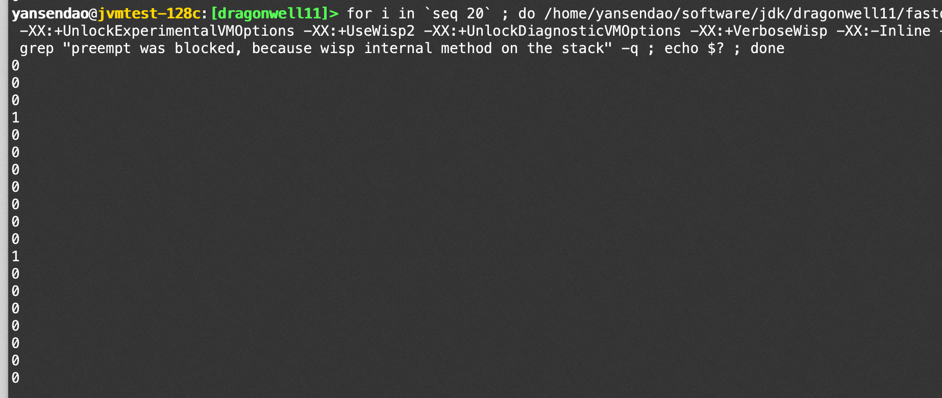Bug Comalibabawisp2exclusivebugtestpreemptwisp2internalbugjava
