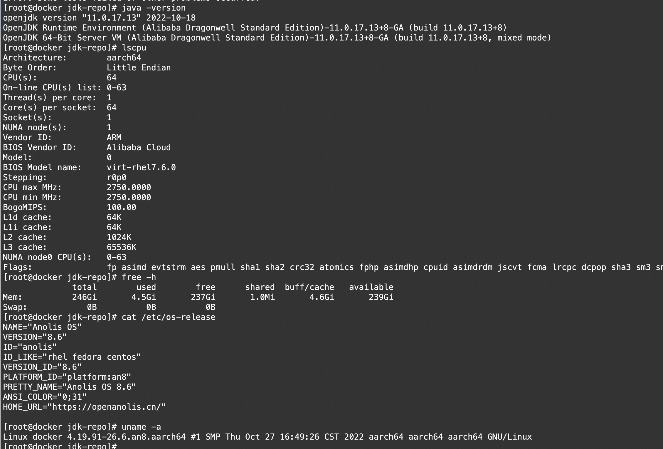[upstream] aarch64平台java/util/zip/ZipFile/CopyJar.java用例失败 · Issue #395 · dragonwell-project ...