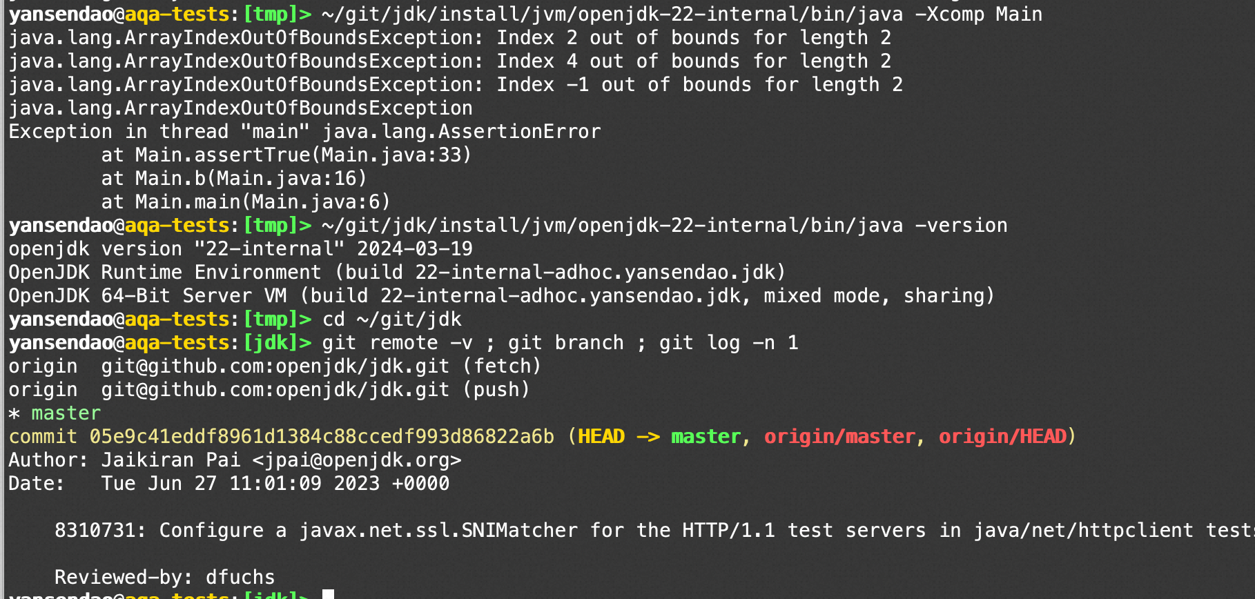 [upstream]art-test 407-arrays c2 jit run fail · Issue #75 · dragonwell ...