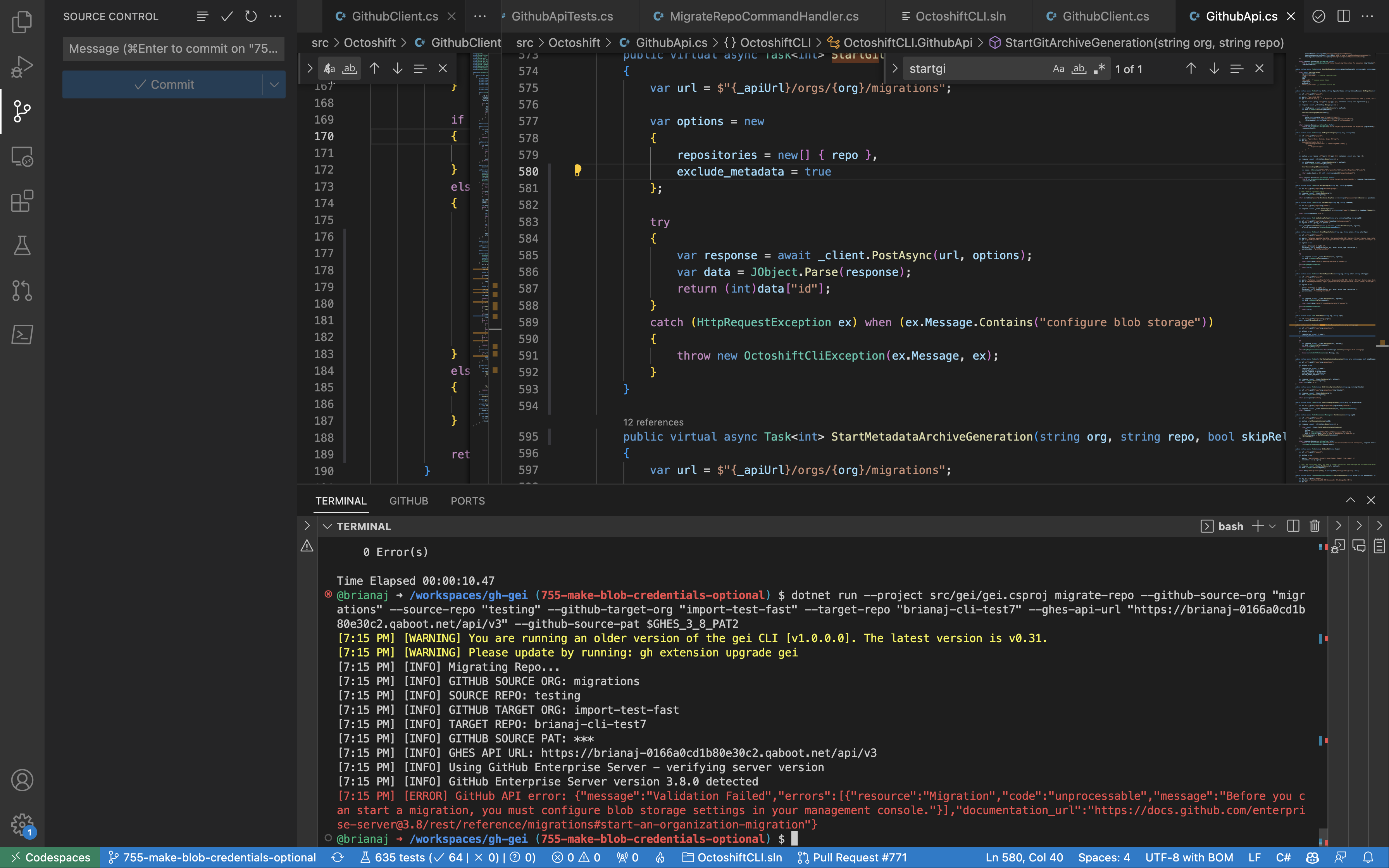 Docs changes for making blob storage optional for GHES 3.8.0+ · Issue ...