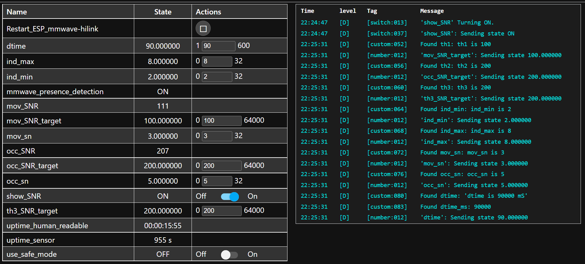 Explanation of HLK-LD1115H Parameters · Issue #4 · patrick3399/Hi-Link ...