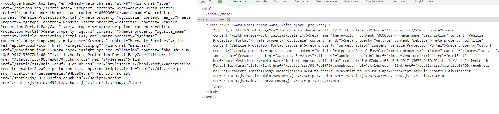 React SWA renders as embedded HTML on the browser · Issue #662 · Azure ...