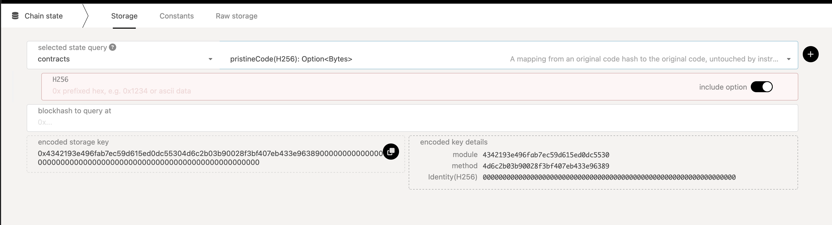 Output pristine Wasm code for `cargo contract info` · Issue #800 · use-ink/cargo-contract · GitHub