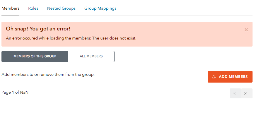 Bug: Deleting a user breaks the groups membership editor · Issue #158 · auth0/auth0 ...