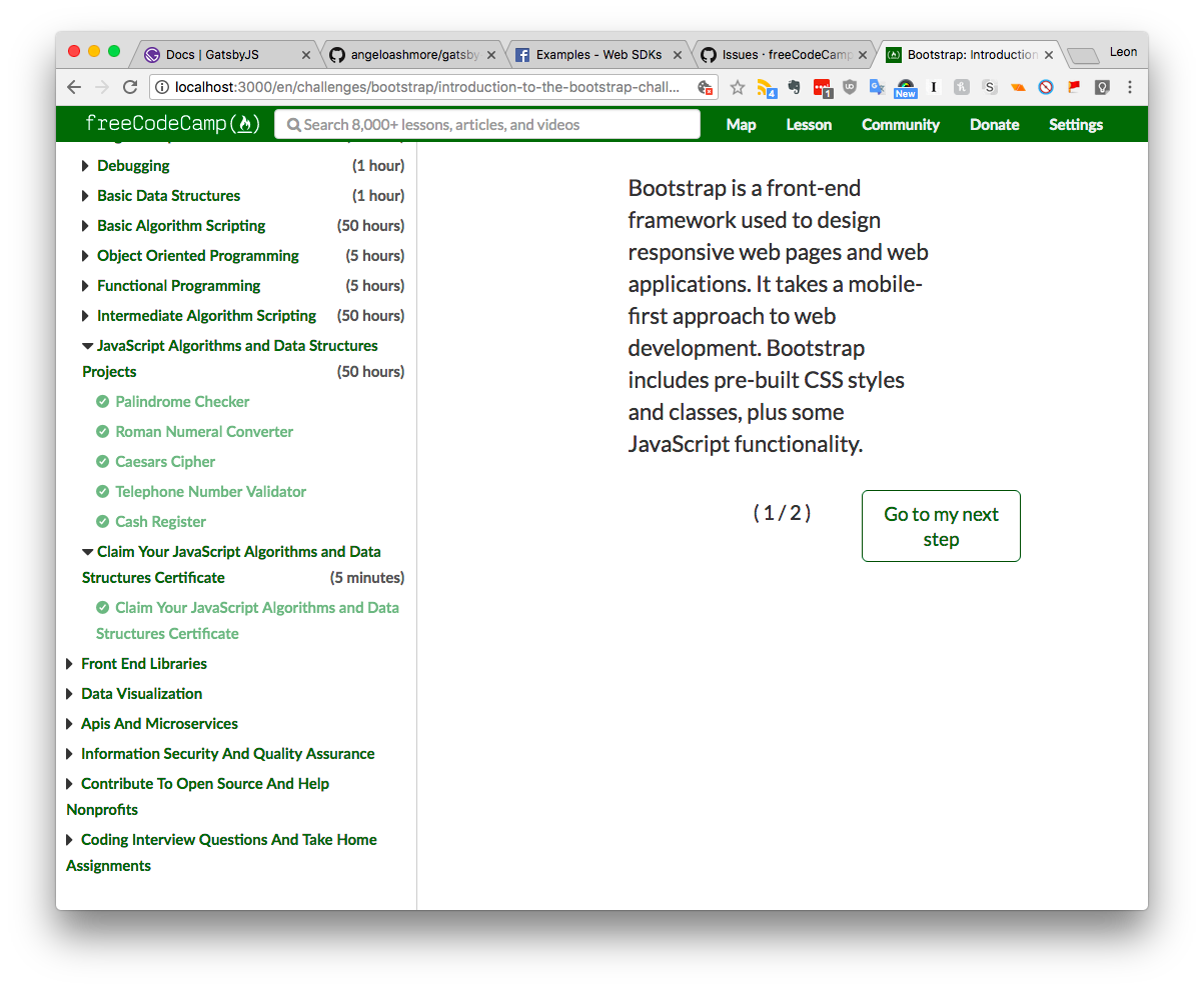 [Beta] Unable to claim some certificates · Issue #16923 · freeCodeCamp ...
