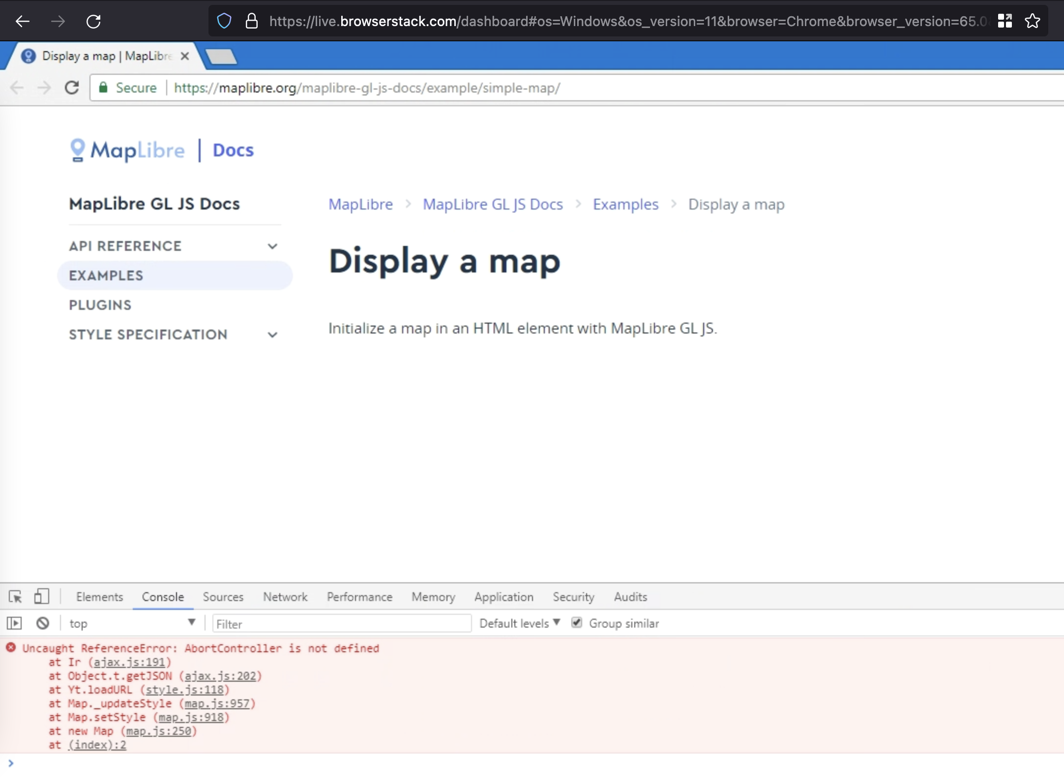 ReferenceError: AbortController is not defined in Chrome 65 (and earlier) · Issue #783 ...