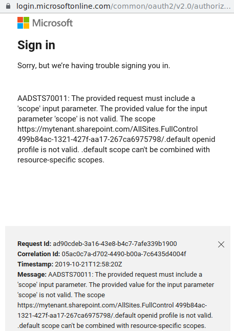 Devops Sharepoint At The Same Time · Issue 1063 · Azuread Microsoft Authentication Library