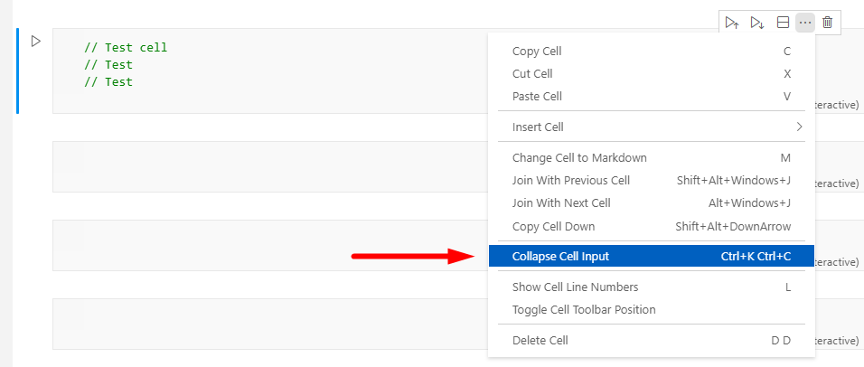 Allow persistent cell input collapse [Notebooks] · Issue #135872 · microsoft/vscode · GitHub