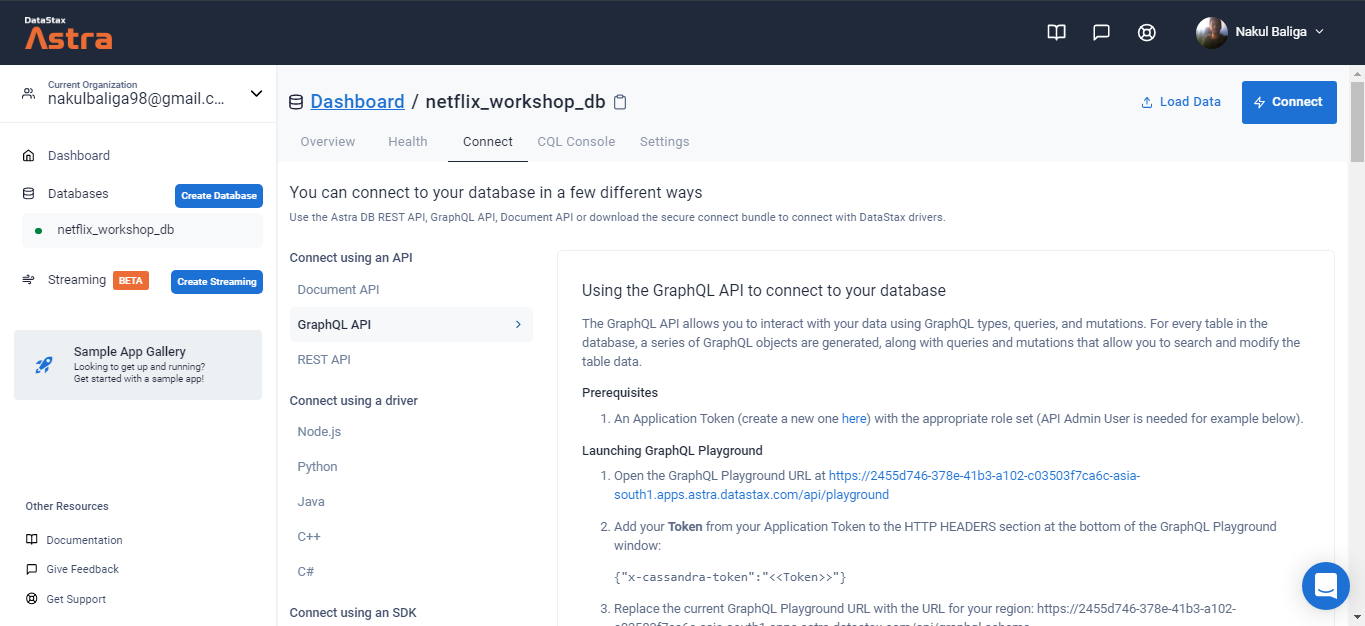 [HW] Nakul Baliga · Issue #203 · datastaxdevs/workshop-graphql-netflix ...