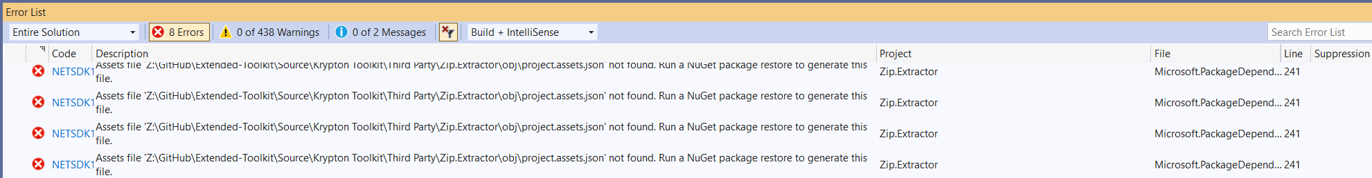 [other Issues] Please Correct Build In Version Next For `zip Extractor` · Issue 132 · Krypton