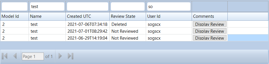 [feature Request] Add A Control To Allow Pagination And Filter By Contains Etc To