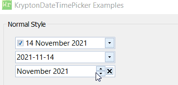 [Feature Request]: DateTimePicker to show Month's and Years only with Krypton themes · Issue ...