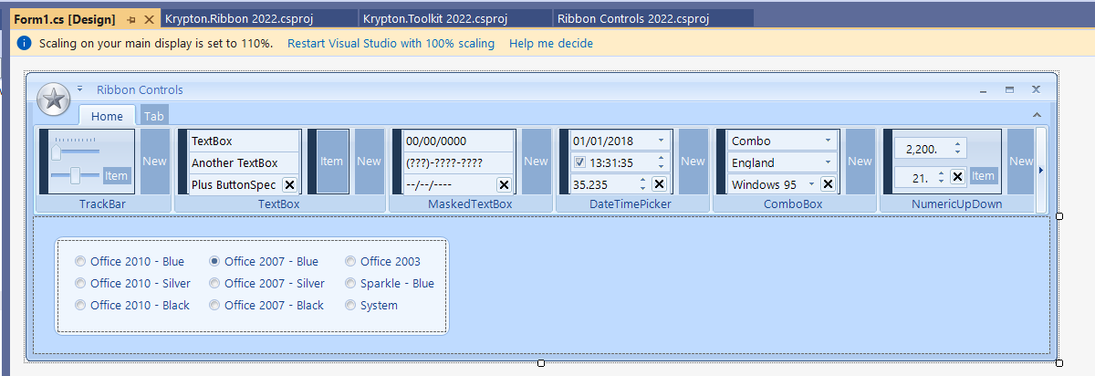 [Bug]: Opening the Form Designer within VS2022 causes an Error · Issue ...