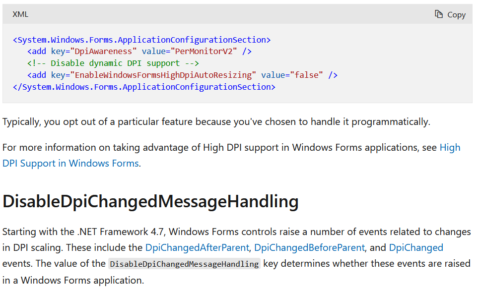 [Bug]: Wrong Ribbon Form Height when Windows is using scaling; e.g. 200 ...