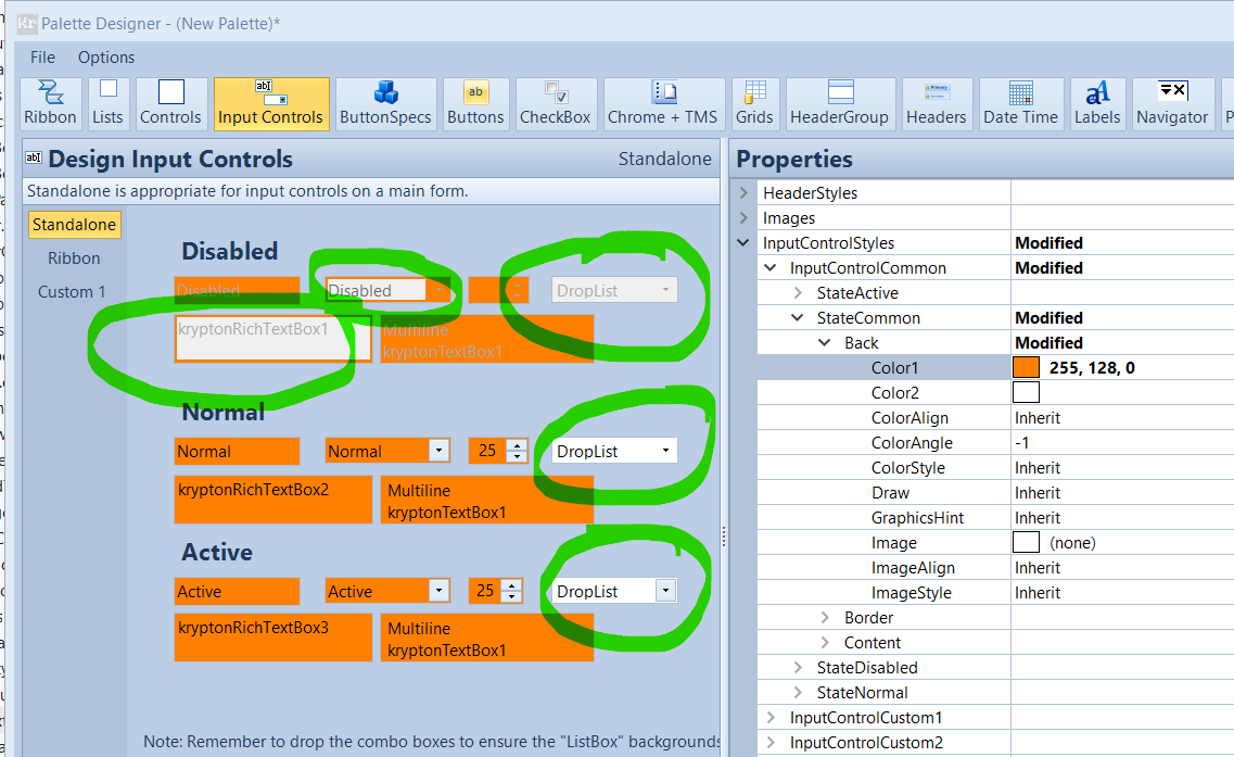[Bug]: Cannot set the background colour for KCombo when in "DropDownList" mode · Issue #723 ...