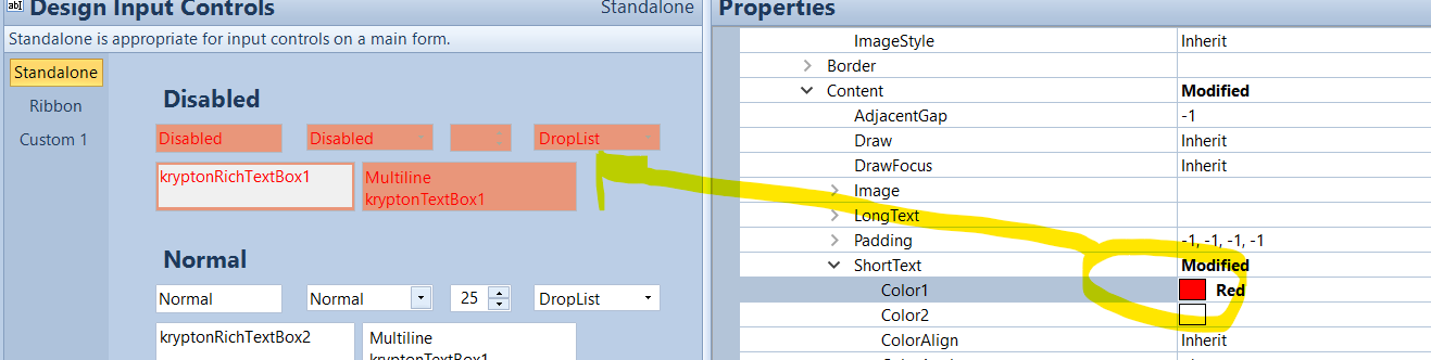 [Bug]: Cannot set the background colour for KCombo when in "DropDownList" mode · Issue #723 ...