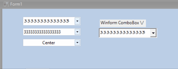 [Bug]: ComboBox `Center` no longer draws text centered · Issue #578 · Krypton-Suite/Standard ...