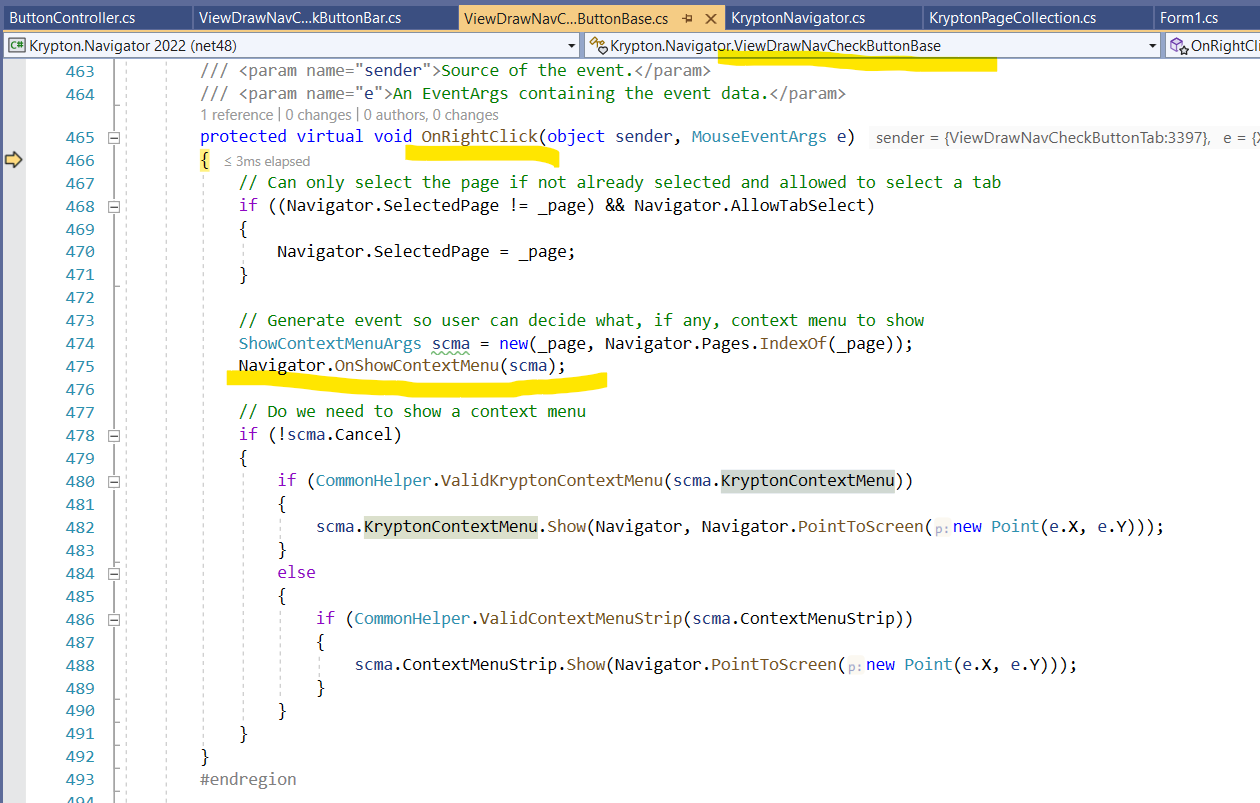 [Feature Request]: Add TabMouseDown event to KryptonNavigator. · Issue #687 · Krypton-Suite ...