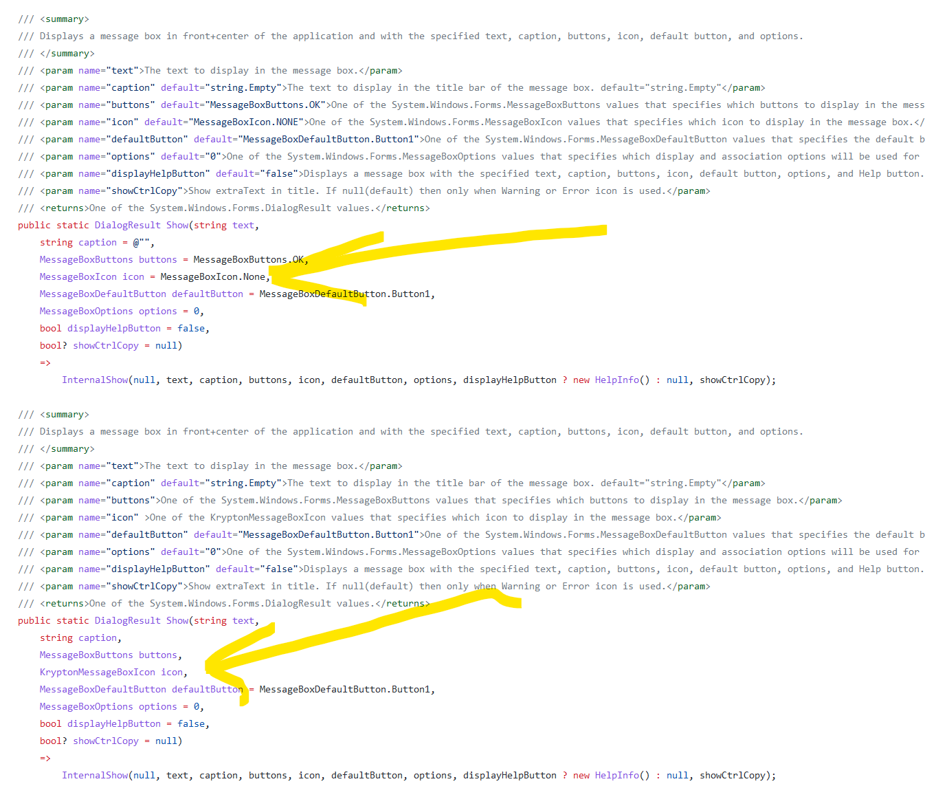 [Feature Request]: `KryptonMessageBox` Option to use system icons · Issue #866 · Krypton-Suite ...
