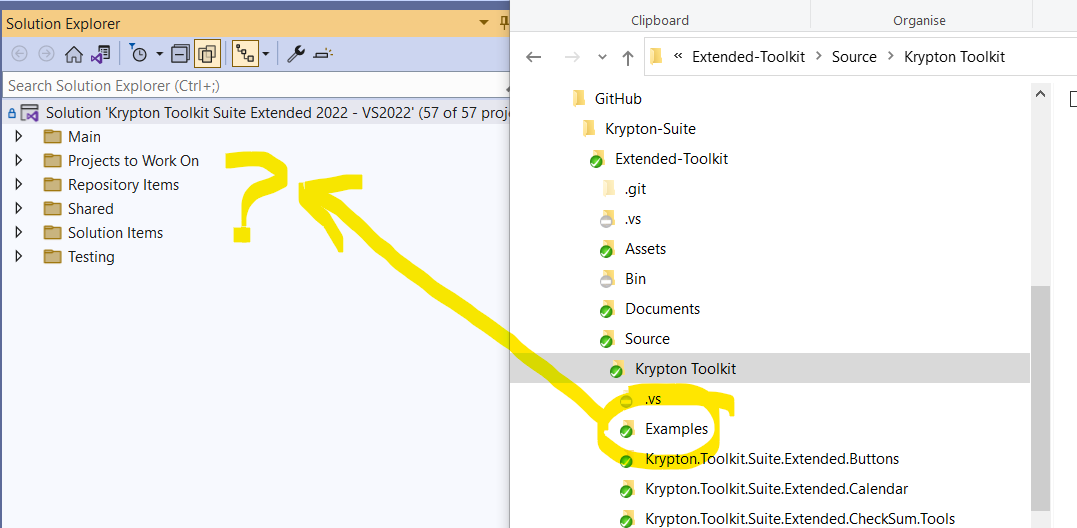 [feature Request] Extended Toolkit Solution Needs To Have The `examples` In It · Issue 379