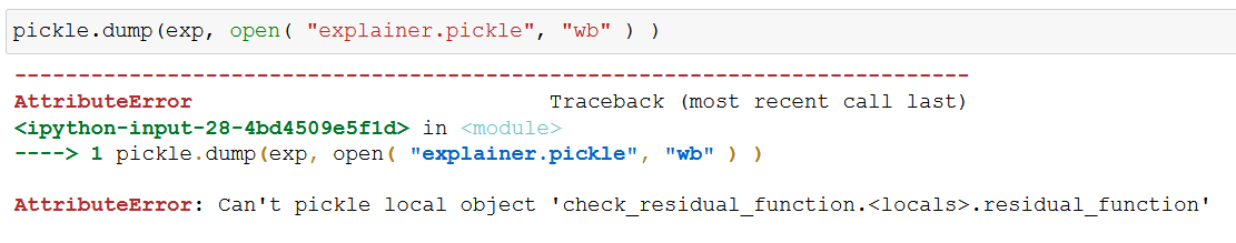 Save explainer to pickle · Issue #339 · ModelOriented/DALEX · GitHub