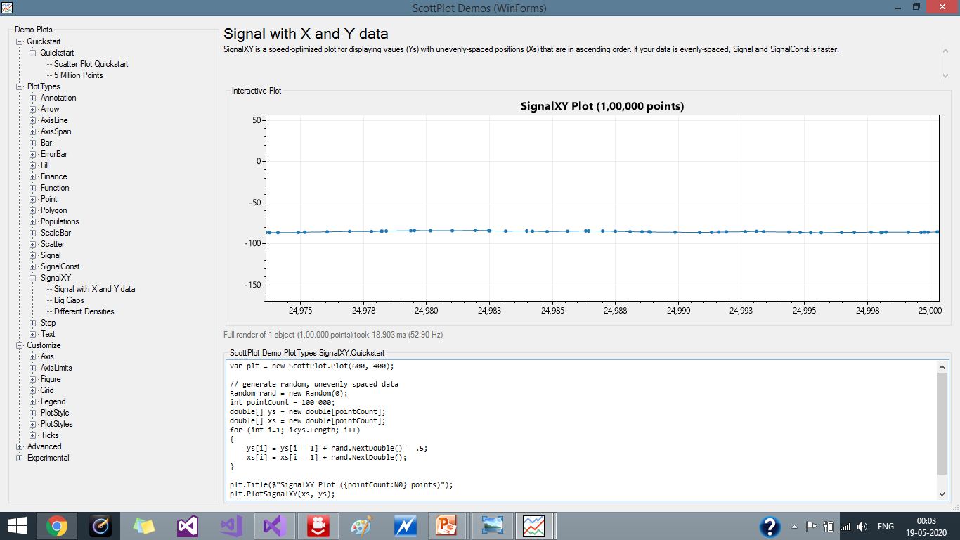 When Zooom out fully in PlotXY it shows marker · Issue #402 · ScottPlot ...
