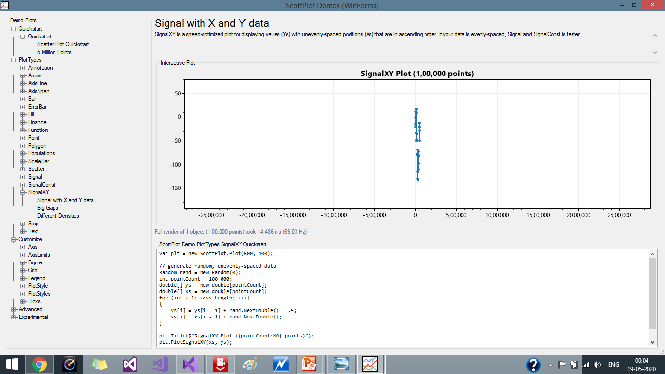 When Zooom out fully in PlotXY it shows marker · Issue #402 · ScottPlot/ScottPlot · GitHub
