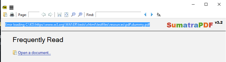 Open pdf from URL using command line arguments · Issue #1949 · sumatrapdfreader/sumatrapdf · GitHub