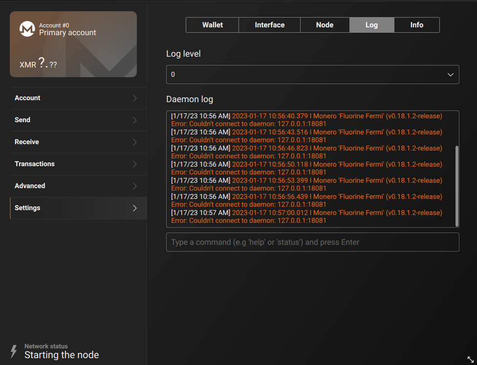 Daemon on Monero GUI wallet is unable to sync · Issue #4102 · monero-project/monero-gui · GitHub