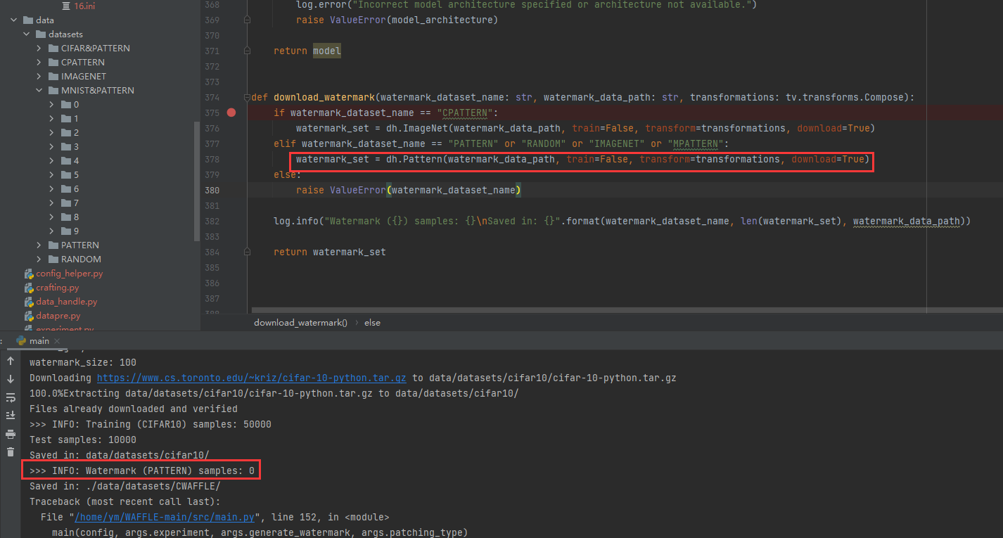 I encountered some new problems · Issue #3 · ssg-research/WAFFLE · GitHub