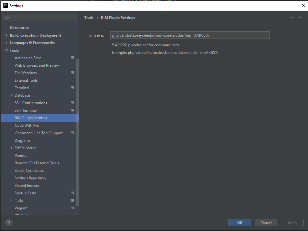 GitHub - 3eFiR4iK/BIM-Plugin: BIM phpstorm plugin