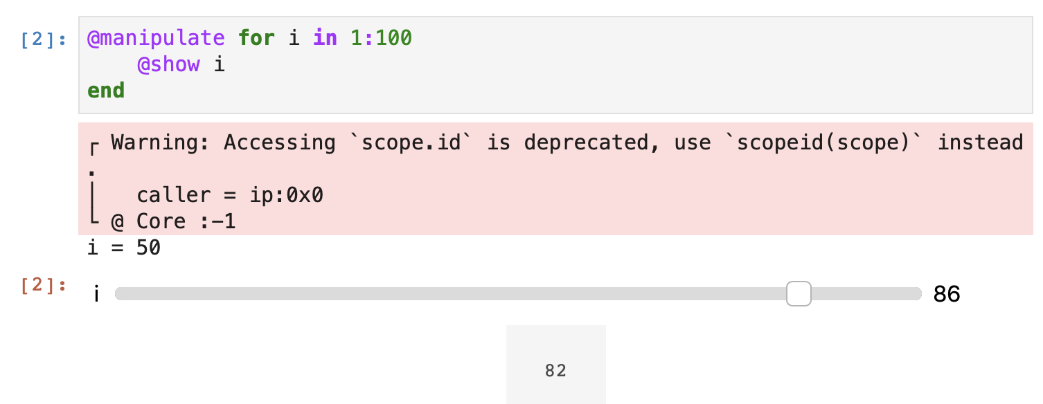 Sliders don't update in jupyter · Issue #340 · JuliaGizmos/WebIO.jl · GitHub