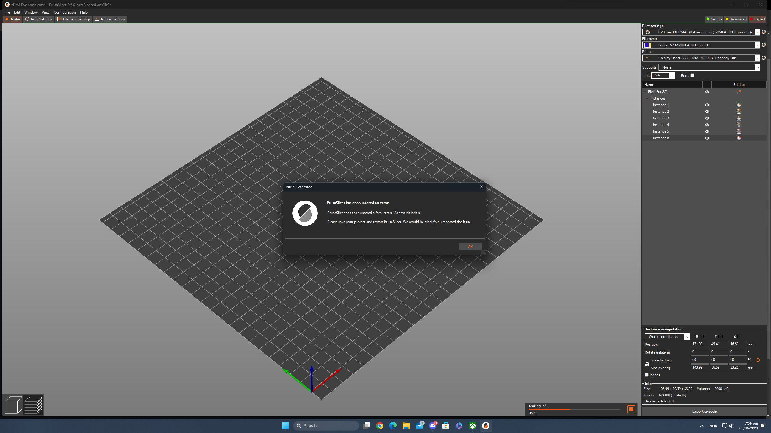 Bugreport slicing · Issue #10744 · prusa3d/PrusaSlicer · GitHub