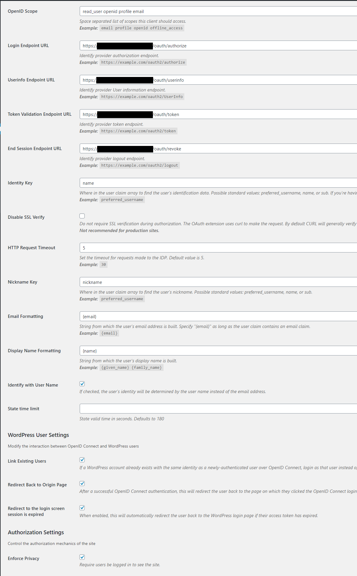 Empty User Login Failed User Creation · Issue 192 · Oidc Wp Openid Connect Generic · Github