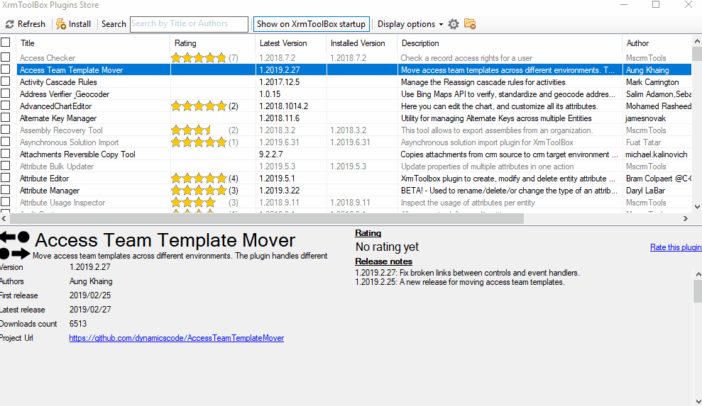 Plugin Store: Every time i click plugin, plugin list is refreshing · Issue #875 · MscrmTools ...