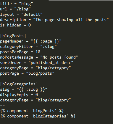 Single Posts not displaying + categories not filtering · Issue #357 · rainlab/blog-plugin · GitHub