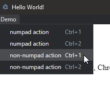 [Bug]: Accelerator shortcuts using numpad not correctly displayed in menus · Issue #31638 ...