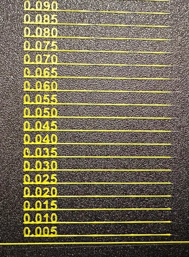 [Request] Underline below pressure advance calibration numbers · Issue ...