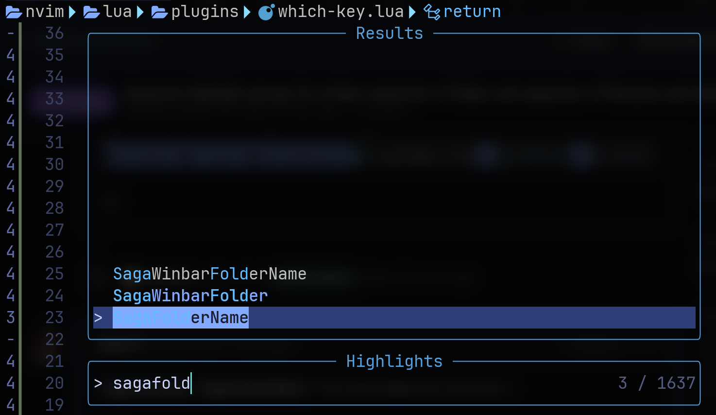 Separate highlight groups for winbar separator of folder and separator of filename and object ...