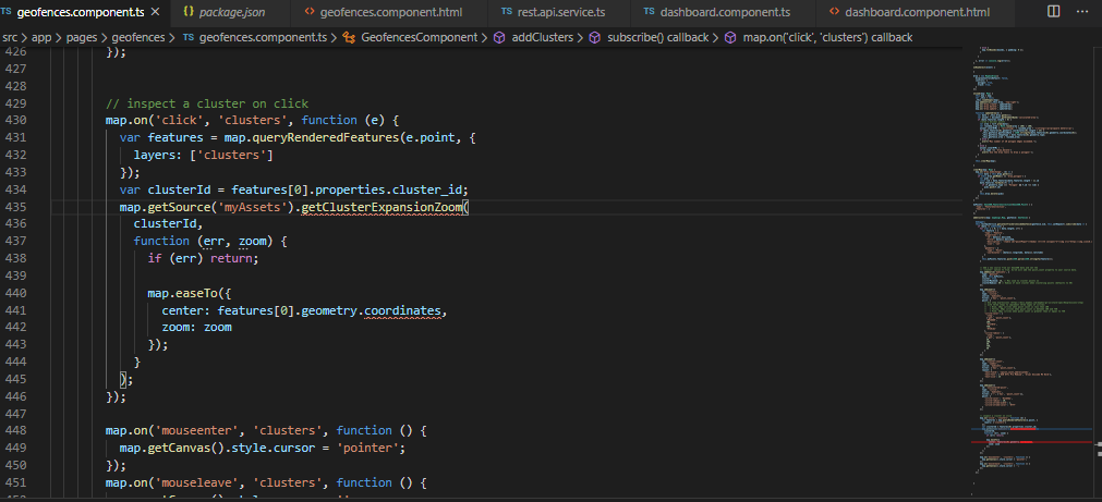 Cluster Expansion Zoom (map.getSource('id').getClusterExpansionZoom(...)) method does not exist ...